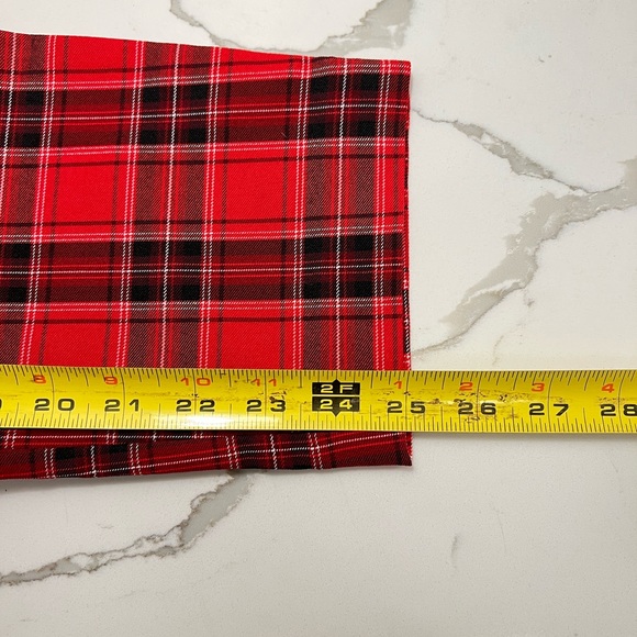 GAP Factory | Pants & Jumpsuits | Nwt Gap Red Plaid Cropped Pants ...